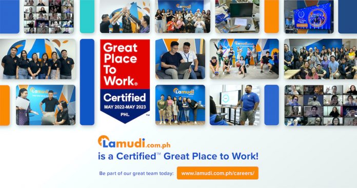 Lamudi Philippines Certified as a Great Place to Work | Lamudi